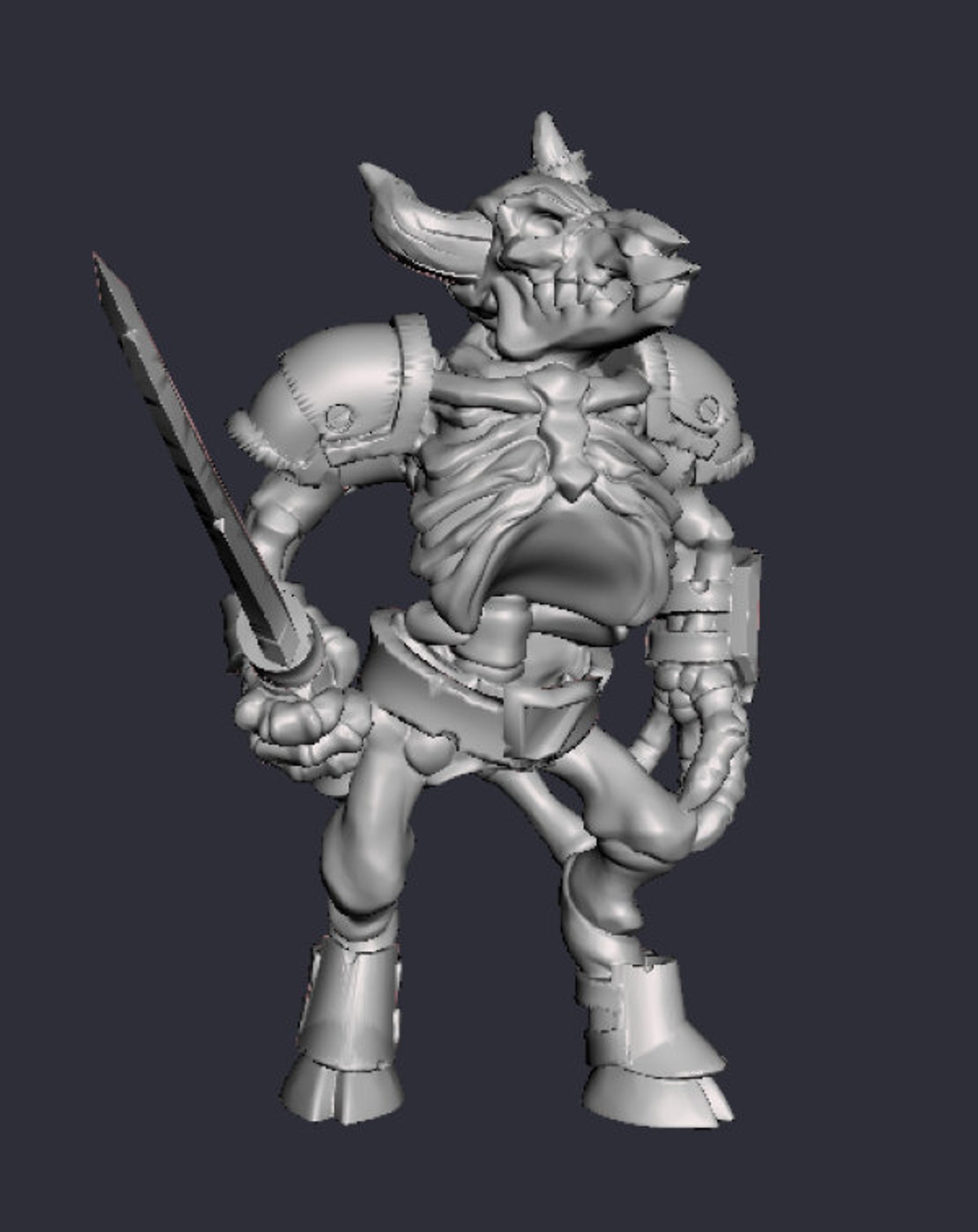 Minotaur Skeleton D&D Bestiary 3 28mm 32mm - Etsy UK