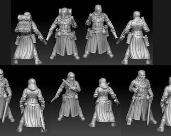 Explorer B Adventurer Guide Map Reader Cartographer 28 32mm Miniatures ...