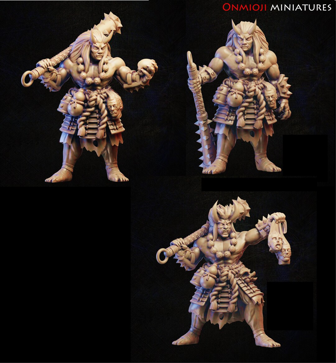 Demon Oni D&D Onmioji - Etsy UK