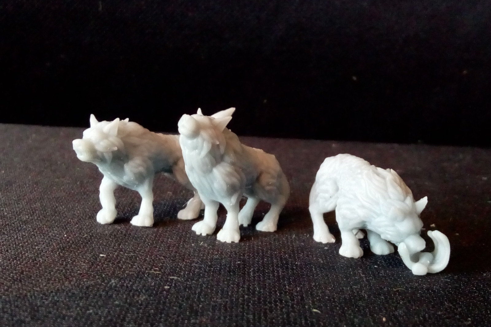 Wolves Beasts and Baddies EC3D | Etsy