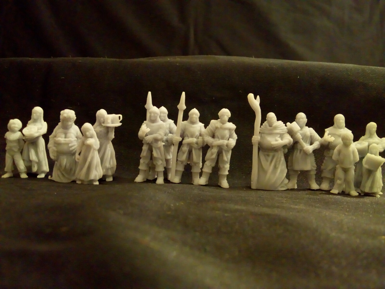Villagers Pack 15 Figures 28mm 32mm - Etsy