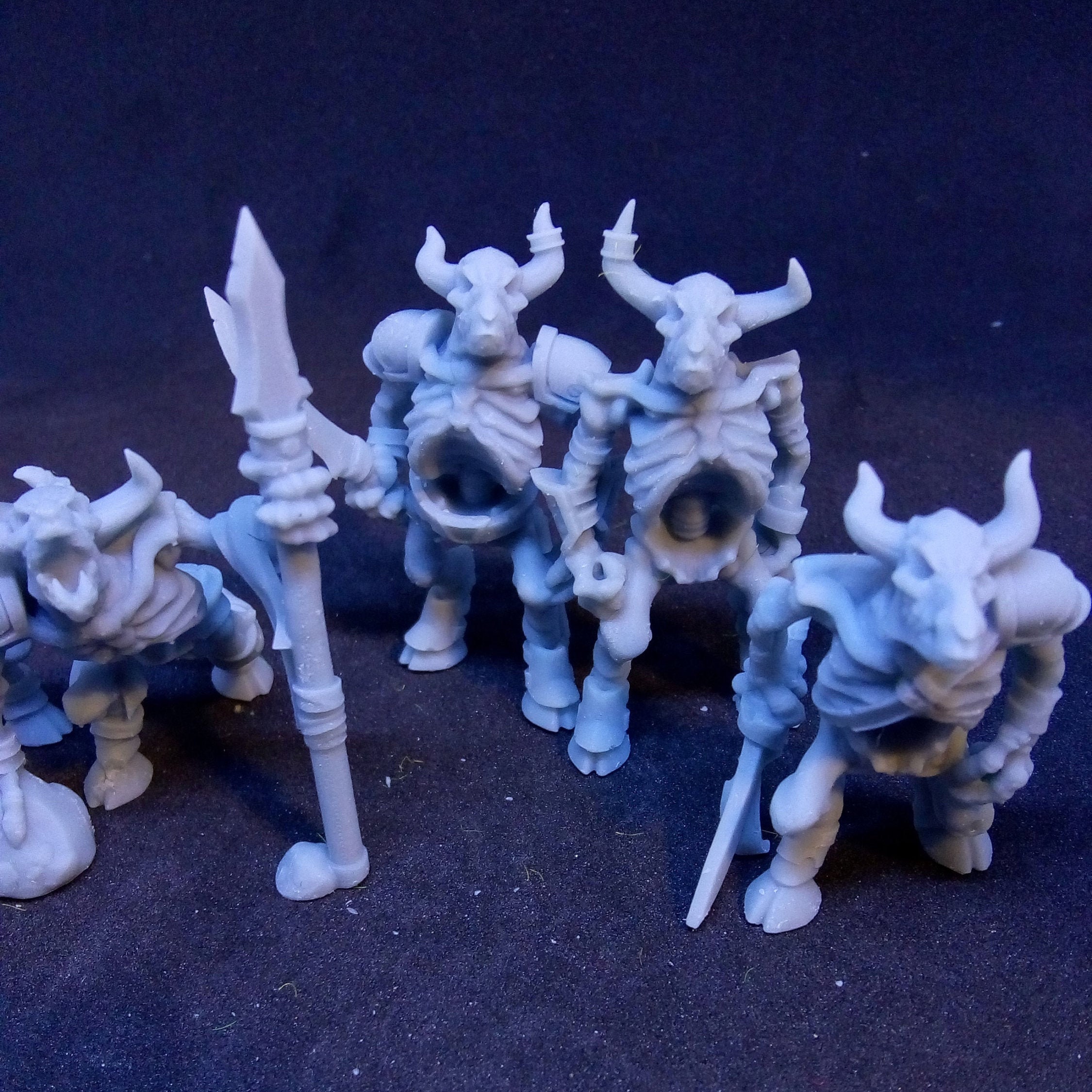 Minotaur Skeleton D&D Bestiary 3 28mm 32mm - Etsy UK