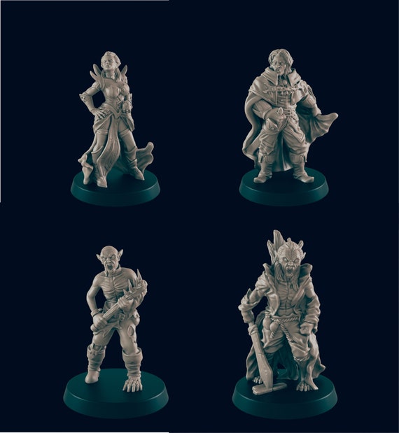 Toys & Games Wraith Beasts and Baddies EC3D Miniature Toys etna.com.pe