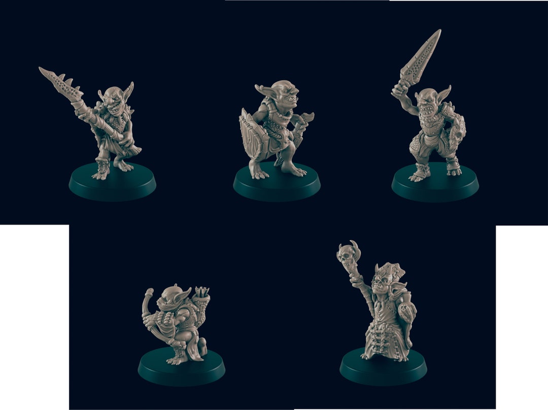 Goblins Beasts and Baddies EC3D - Etsy