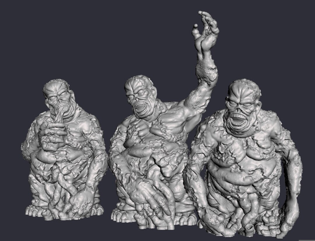 Mane (all 3) D&D Bestiary 3 28mm 32mm - Etsy