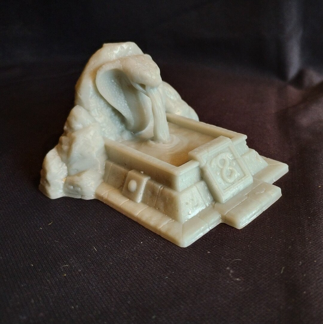 Snake Fountain 28mm 32mm Hero's Hoard - Etsy
