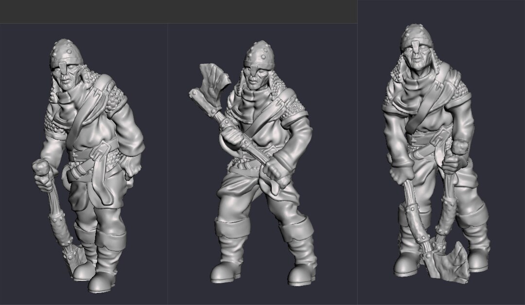 Zombie Axemen D&D Bestiary 3 - Etsy