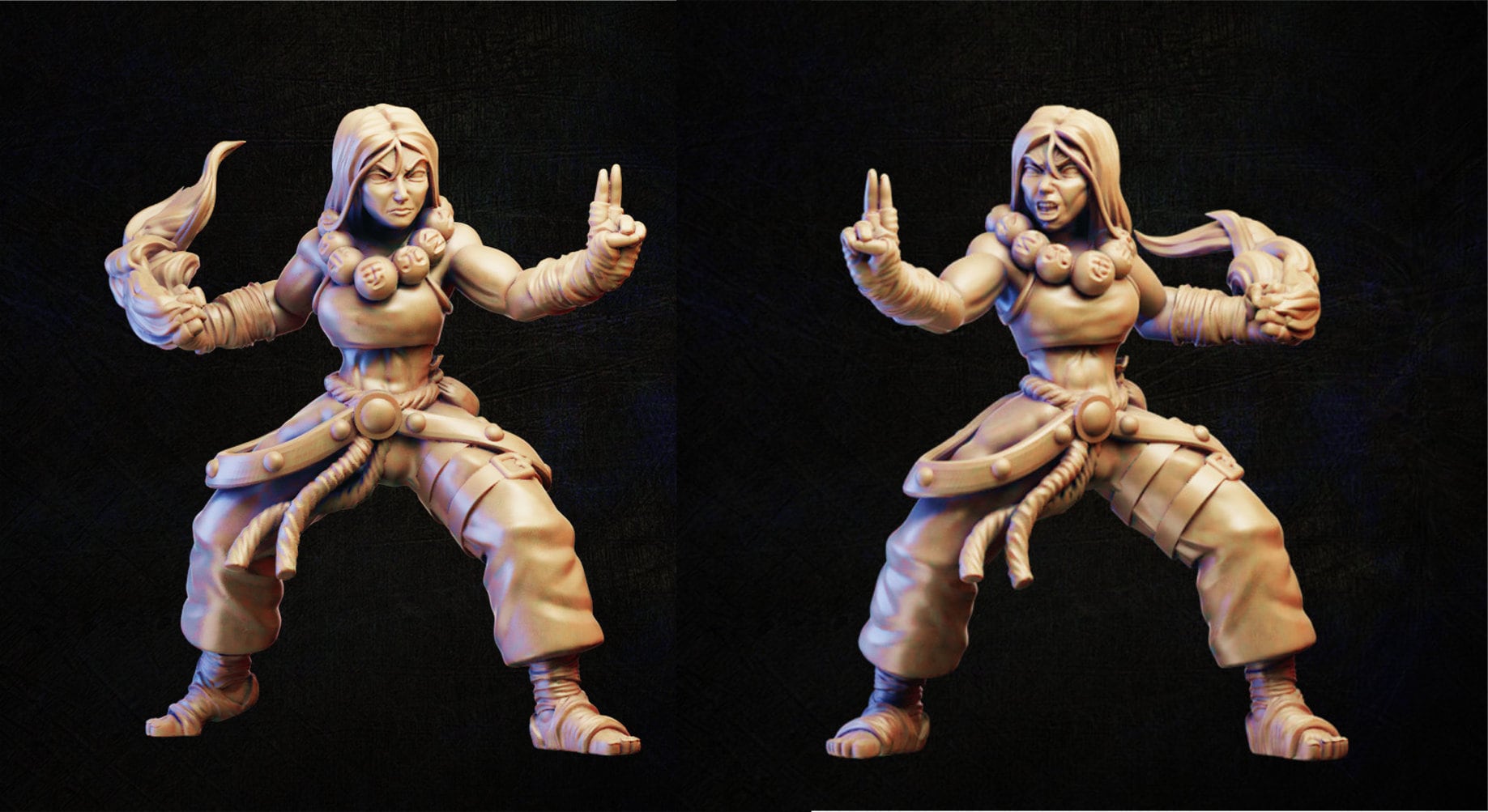 Female Monk D&d
