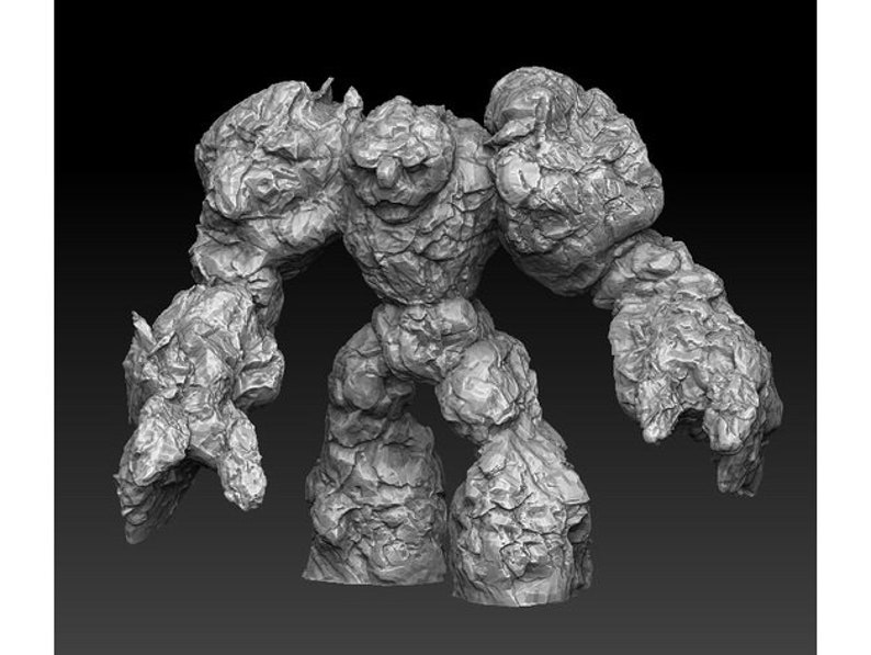 Stone Golem D&D Onmioji - Etsy