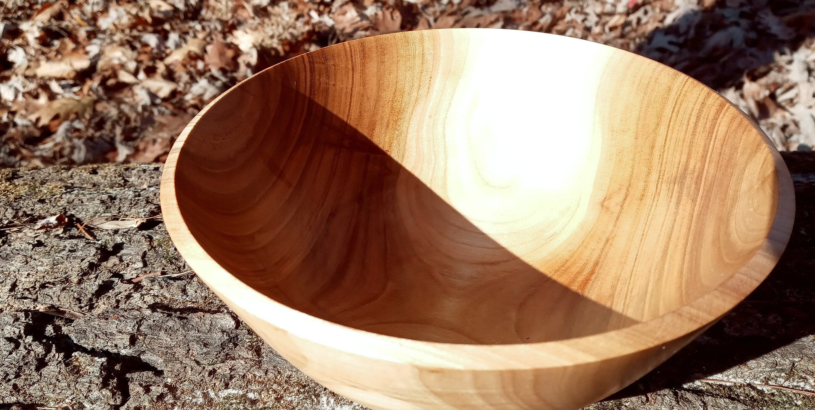 Medium Black Locust Wood Bowl - Etsy