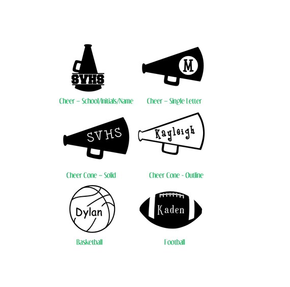 Sports Decals | Etsy