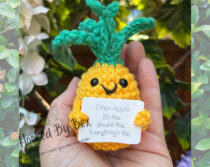 Fine-apple the Pineapple - Novelty Gift, Motivational, Affirmation ...