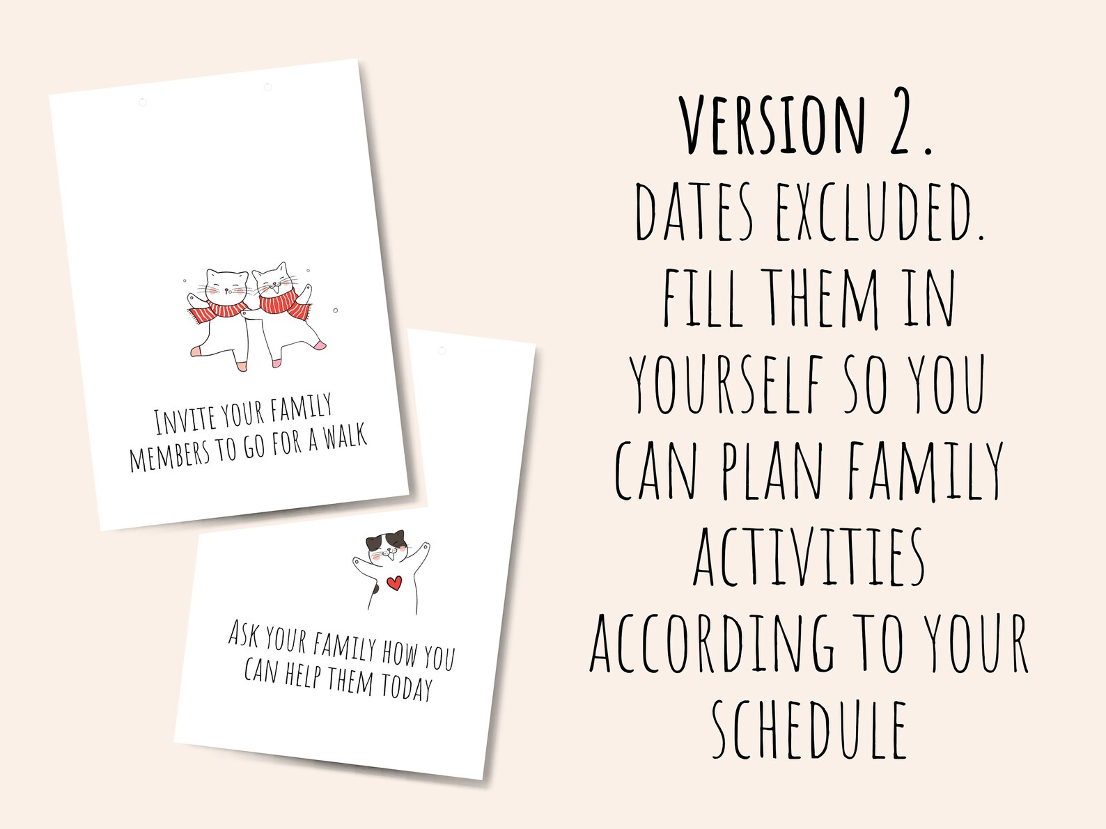 Printable Advent Calendar for Kids | Etsy