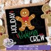 Holiday Baking Crew Gingerbread - Etsy
