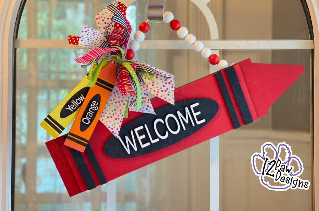 Crayon - Laser Ready, Crayon Sign, Jumbo Crayon, Cricut Silhouette ...
