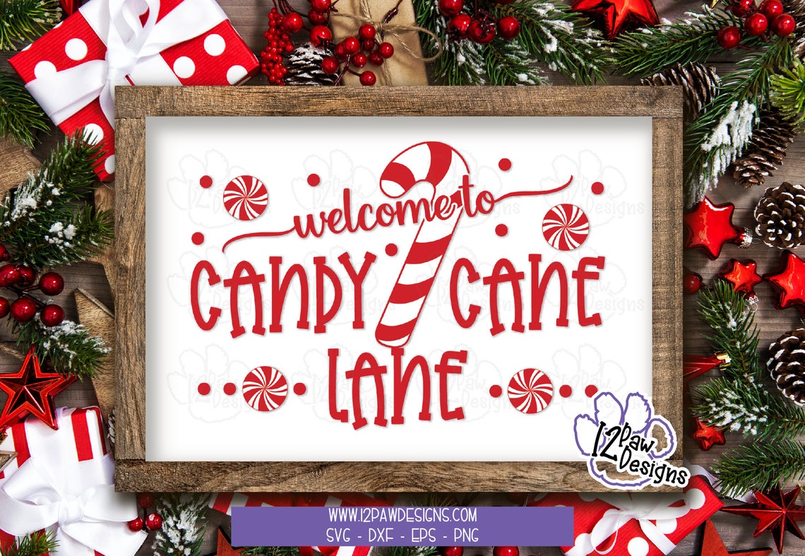 Welcome to Candy Cane Lane - Etsy