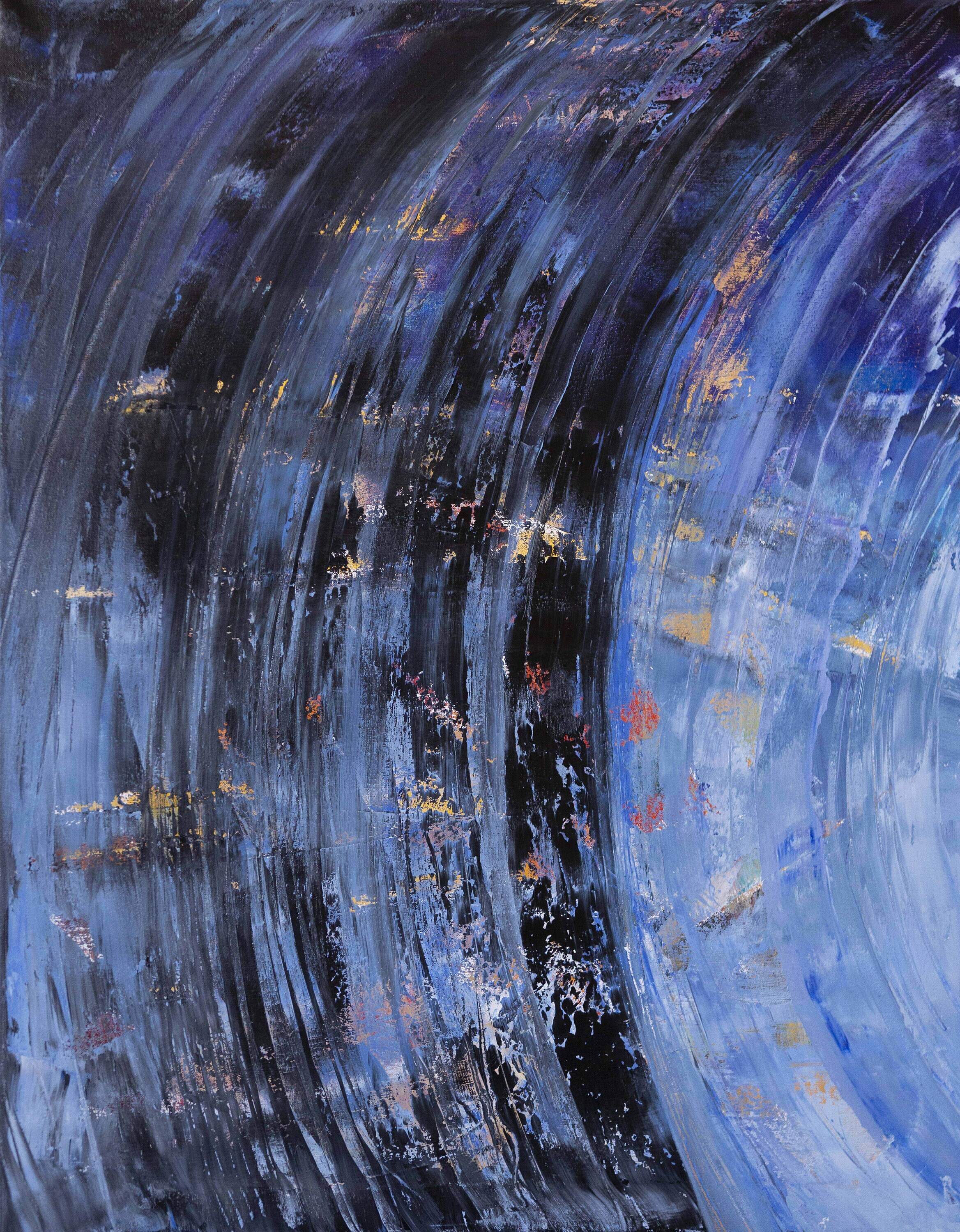 Purification, Abstract Print, Original Painting Prophetic Art Christian ...