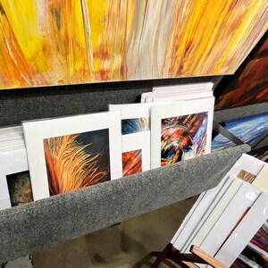 Purification, Abstract Print, Original Painting Prophetic Art Christian ...