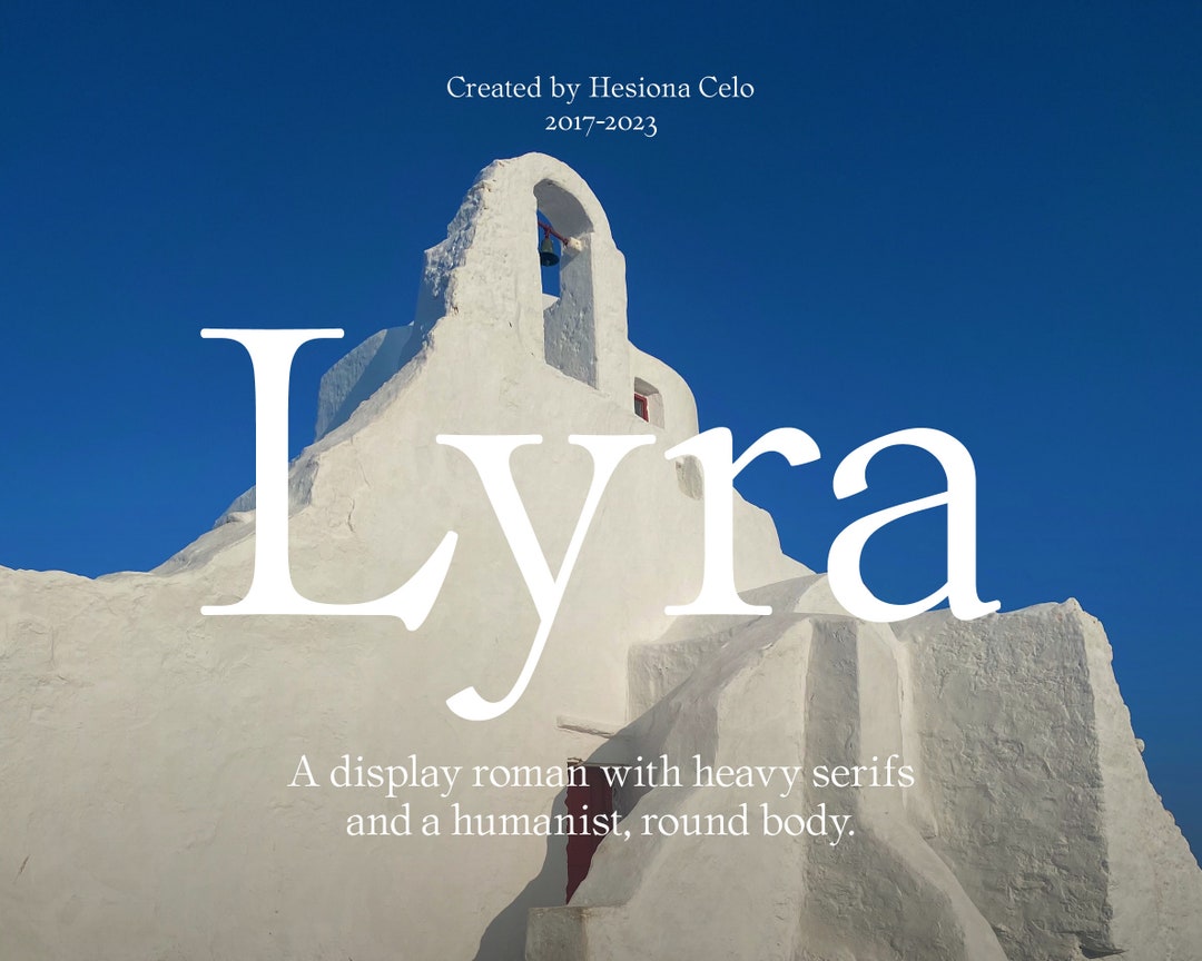 Lyra Typeface — Typography, Fonts, Humanist, Serif, Glyphs, Italic and ...