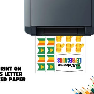 DIY Leprechaun Trap Kit Printable, St. Patrick's Day Craft, Leprechaun ...