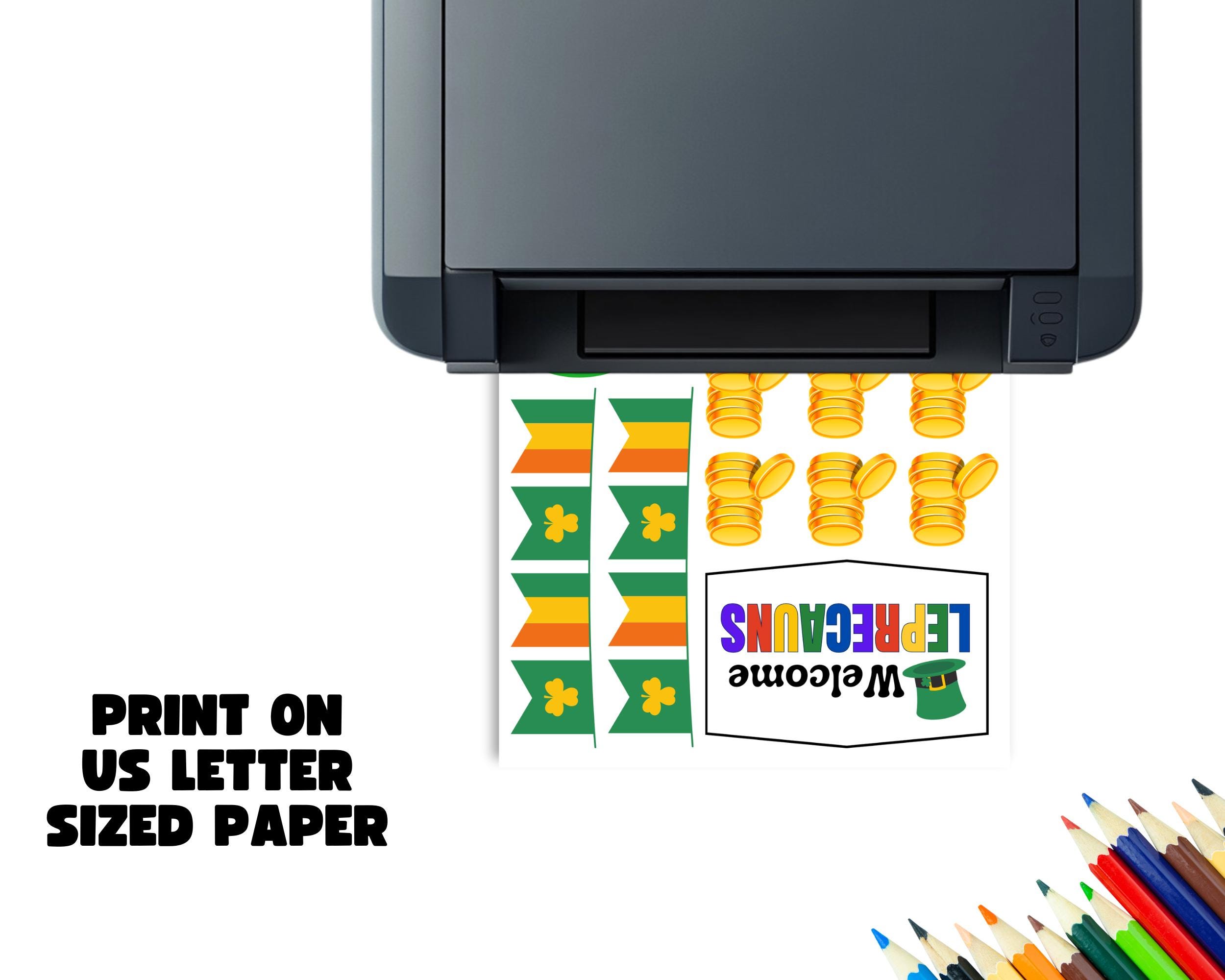 DIY Leprechaun Trap Kit Printable, St. Patrick's Day Craft, Leprechaun ...