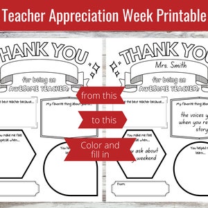 Teacher Appreciation Week Printable, Teacher Coloring Page, Teacher ...