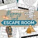 Mummy Tomb Escape Rooms for Kids, Printable Party Game, HALLOWEEN Theme ...