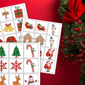 Printable Christmas Scavenger Hunt, Game Bundle, Christmas Party Games ...