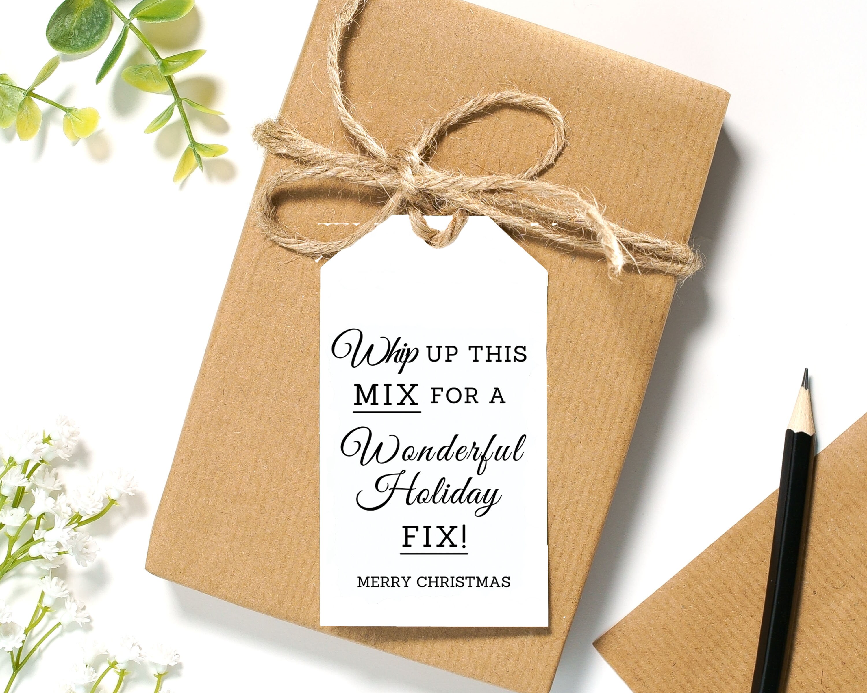 PRINTABLE Christmas Baking Tag Christmas Neighbor Gift - Etsy