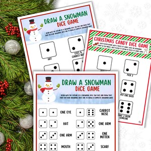 Printable Christmas Scavenger Hunt, Game Bundle, Christmas Party Games ...