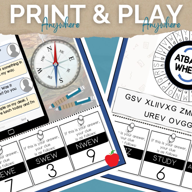 Back to School Kids Escape Room, First Day of School Activity, Teacher ...