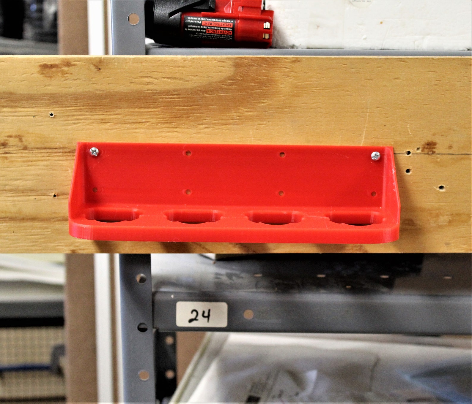 M12 Battery Rack 4-slot Milwaukee M12 12V Also Fits Bosch - Etsy