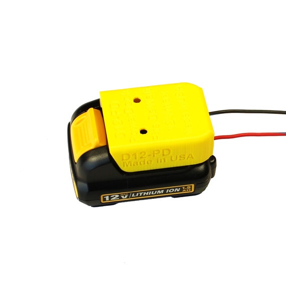 Craft Supplies & Tools 16AWG Wires PN Power Dock for DeWalt D12 12V ...