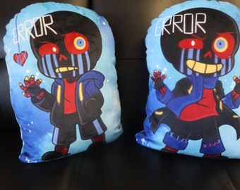Underfell/raspberry Sans undertale AU Pillow Plush - Etsy