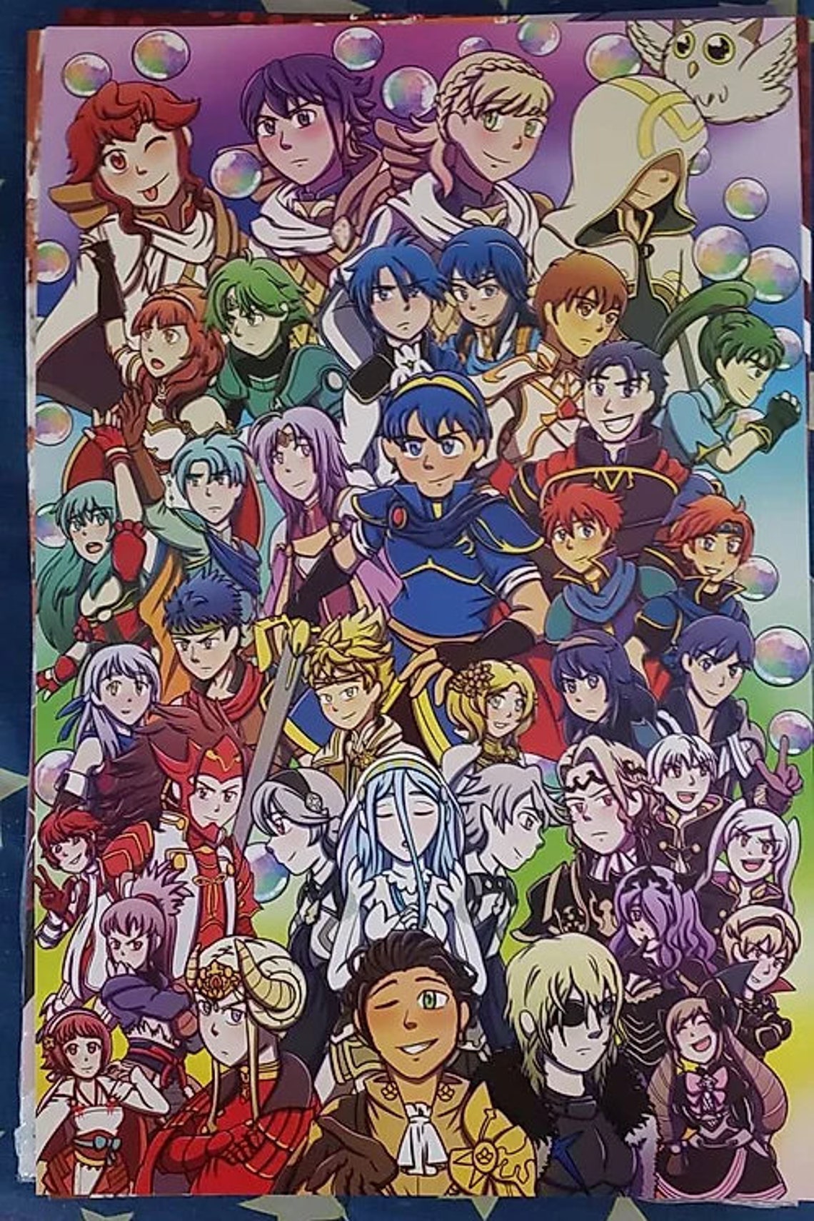 Fire Emblem 30th Anniversary Print | Etsy