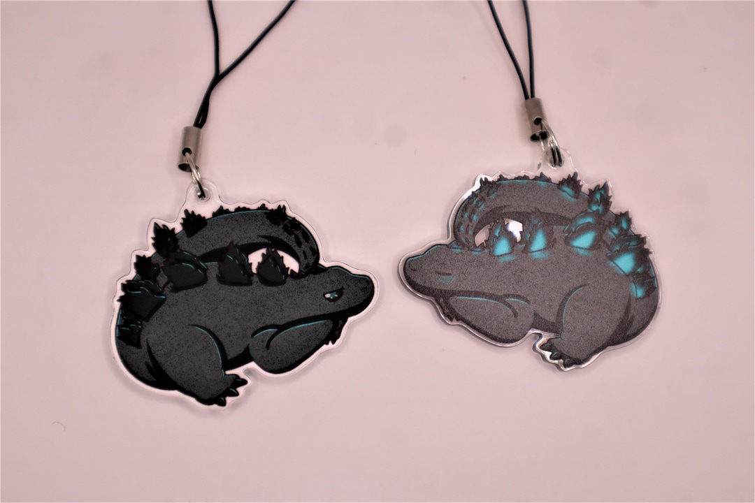 Godzilla (king of the Monsters) Charm - Etsy