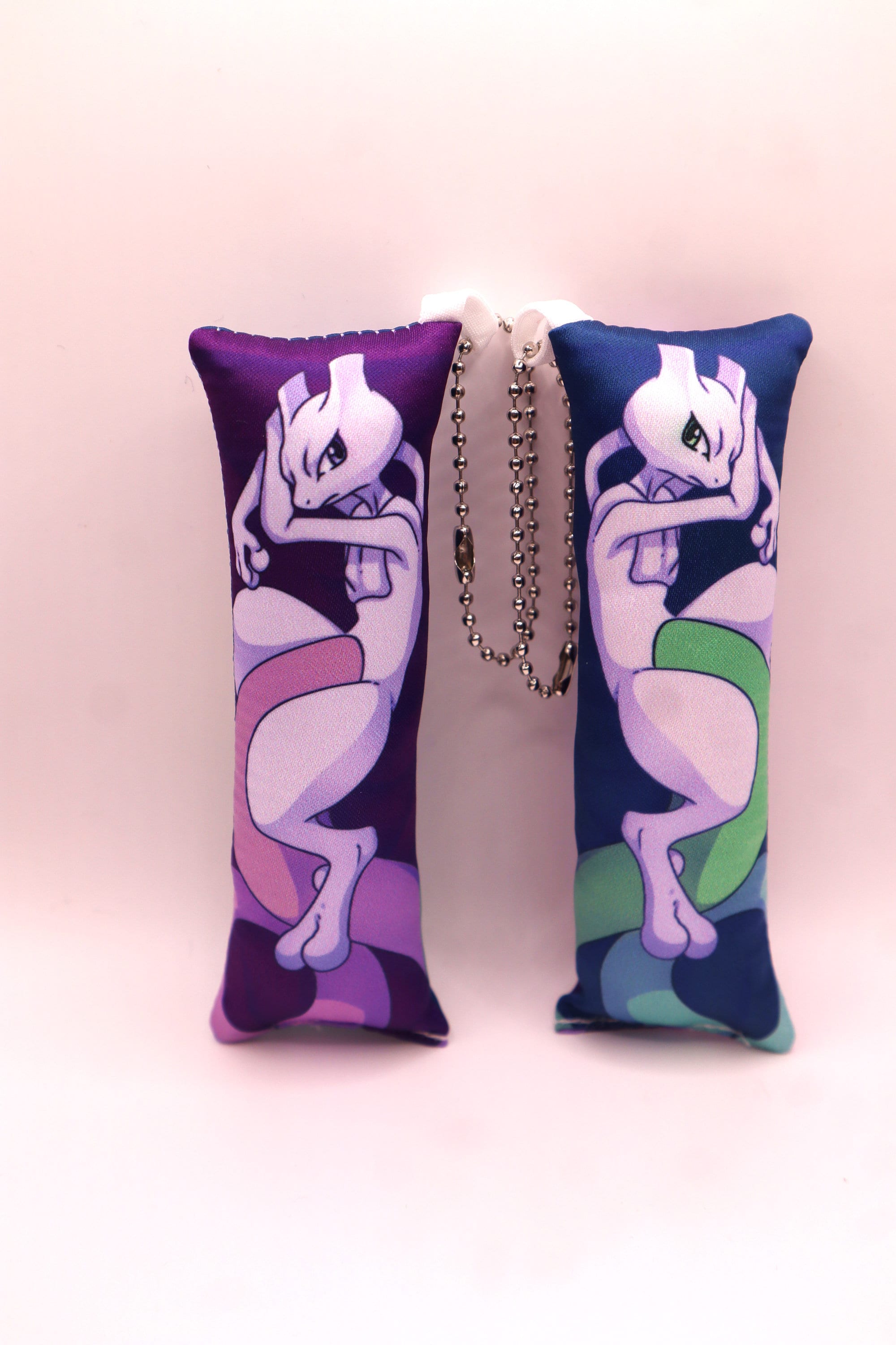 Mewtwo pokemon Mini Dakimakura/ Pillow Keychain - Etsy