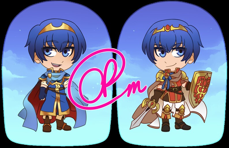 Marth fire Emblem: Shadow Dragon and the Blade of Light Pillow Plush - Etsy