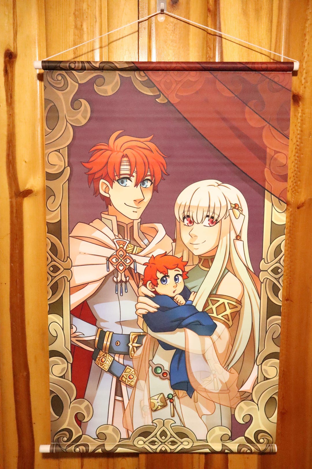 Pherae Family (fire Emblem: the Blazing Blade) Wall Scroll - Etsy