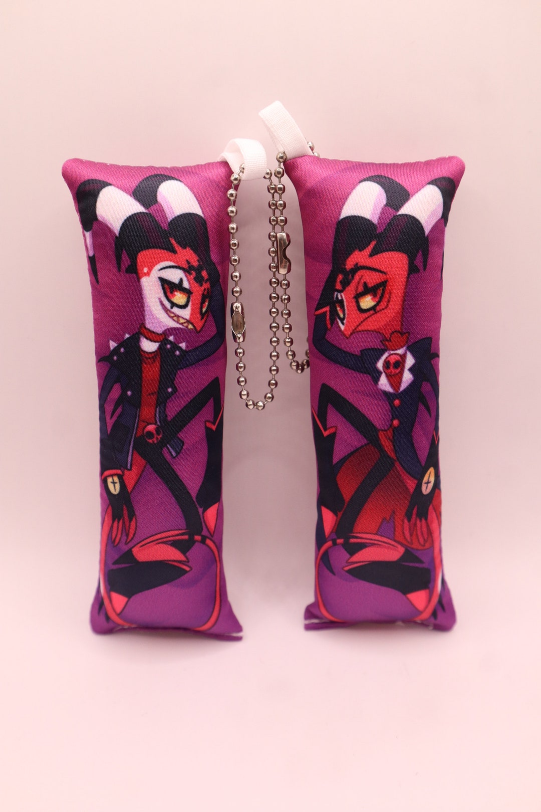 Blitzo (helluva Boss) Mini Dakimakura/mini Pillow Keychain - Etsy