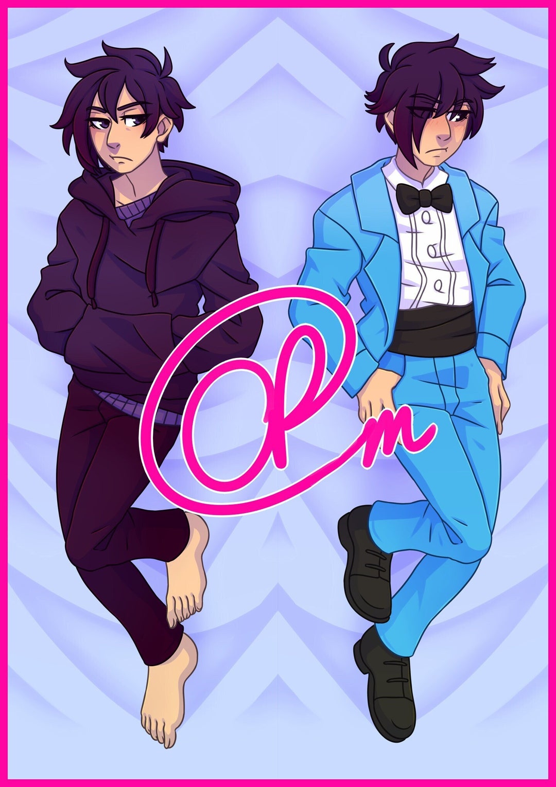 Sebastian (stardew Valley) Dakimakura/body Pillowcase - Etsy