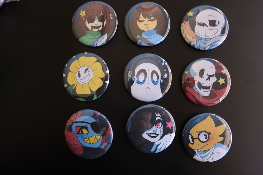 Undertale Button Set - Etsy