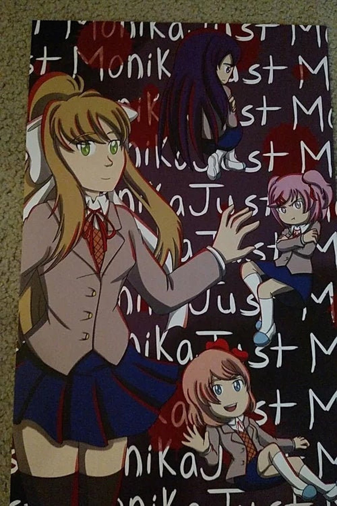 Doki Doki Literature Club Art Print - Etsy