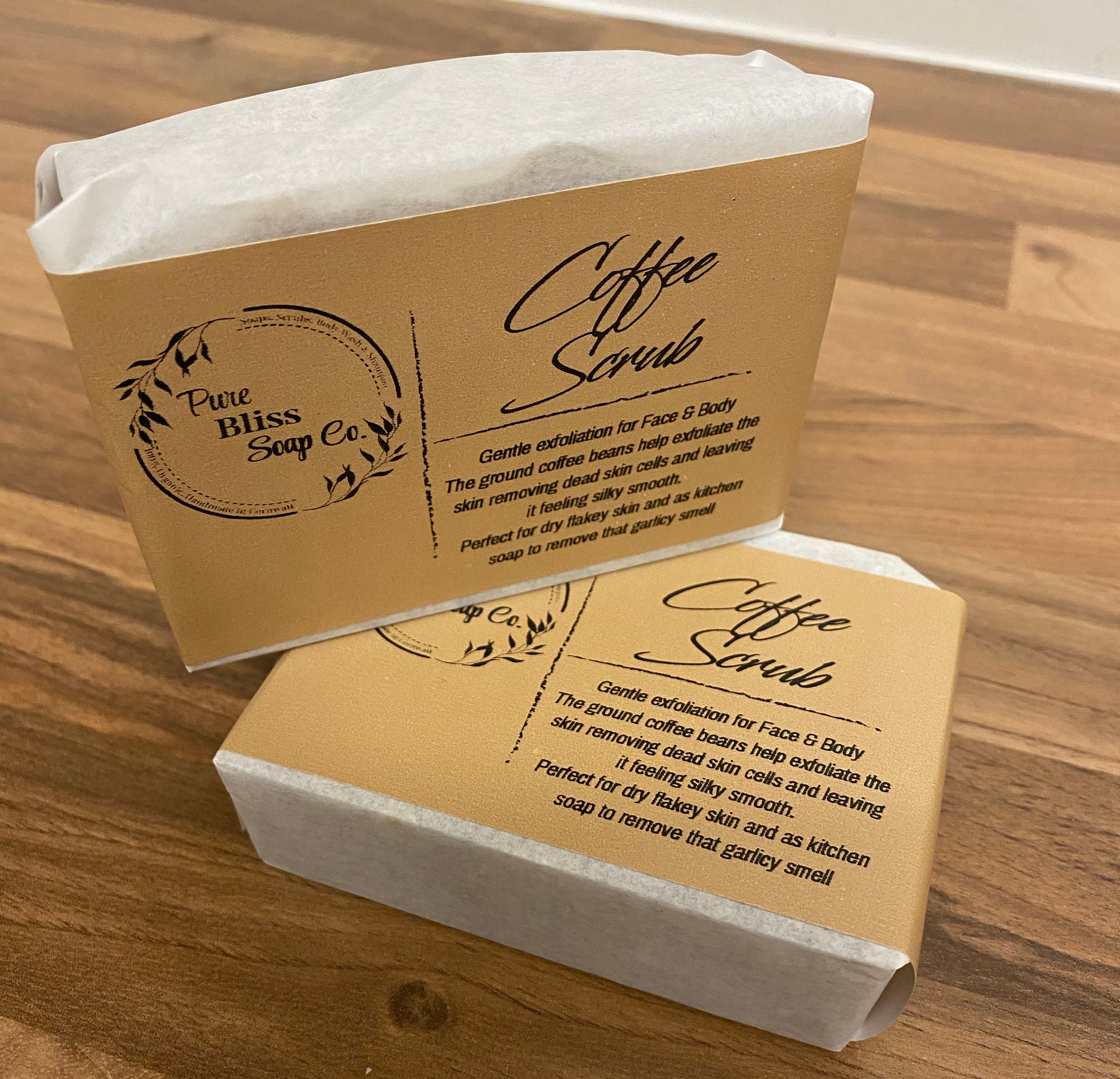 Coffee Scrub Soap Organic All Natural Cold Processed Soap Etsy