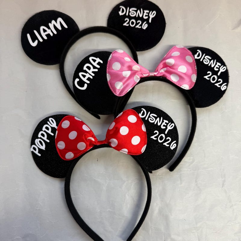 Adult Mouse Ear Headband - Etsy UK
