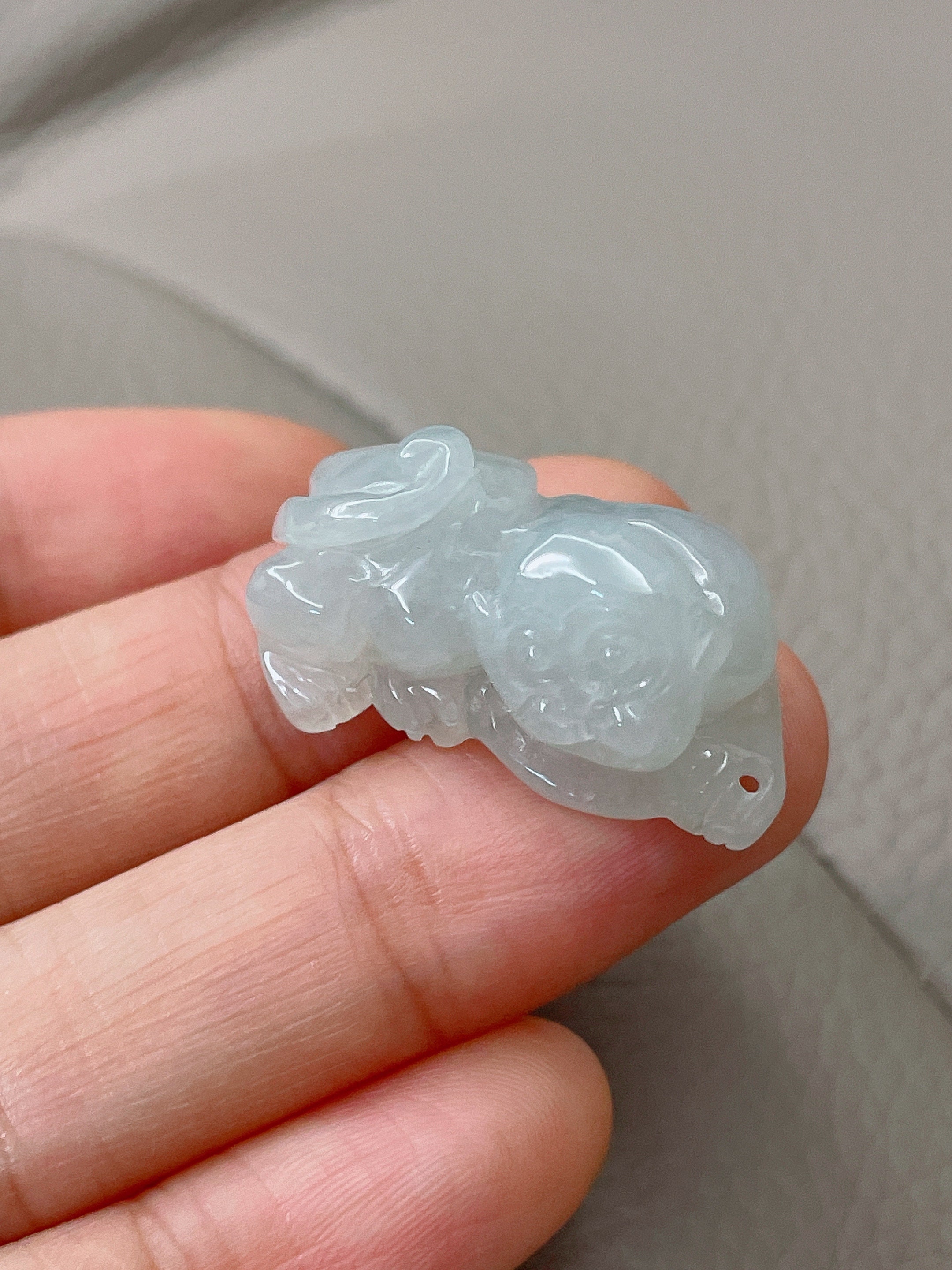 Mini Monkey Jadeite Jade Pendant Monkey Jade Necklace | Etsy