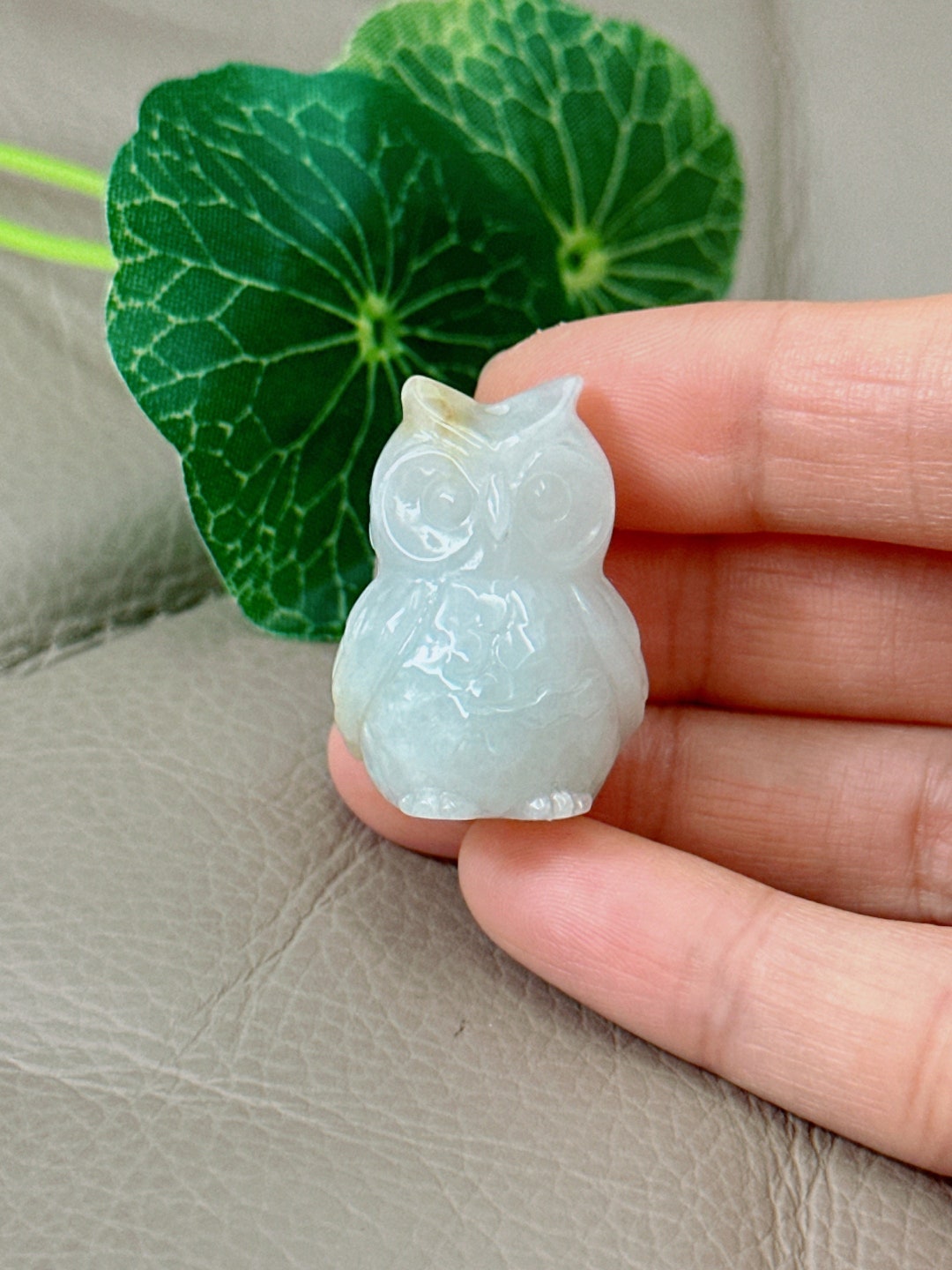Jade Owl Jade Pendant, Night Owl Jade Necklace, Jadeite Jade Pendant ...