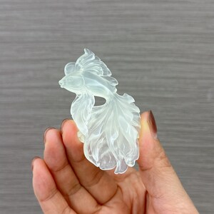 Betta Fish Pendant, Betta Fish Jade Necklace, Siamese Fighting Fish ...