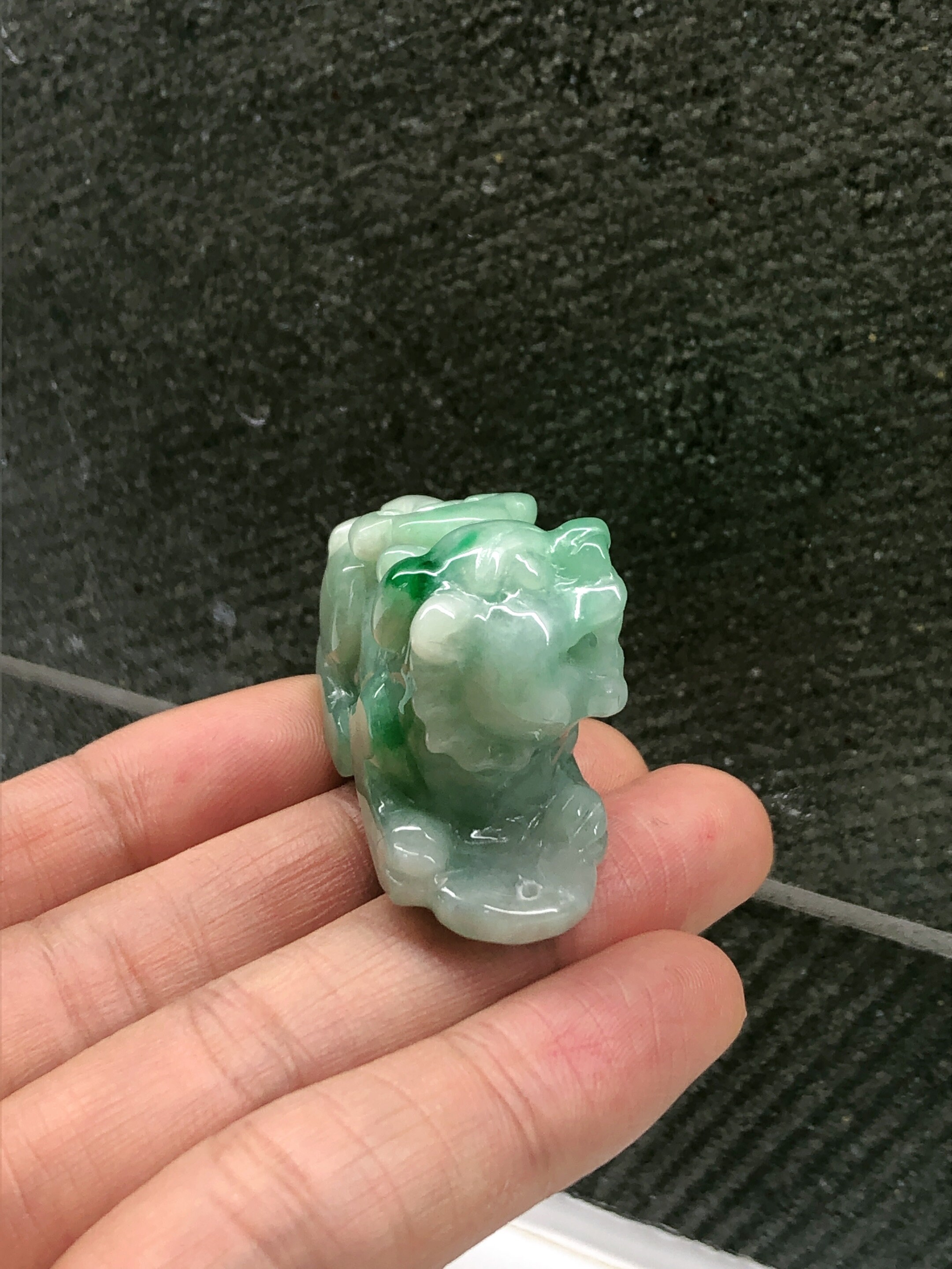 Chinese Pixiu Jadeite Jade Pendant Pixiu Jade Necklace | Etsy