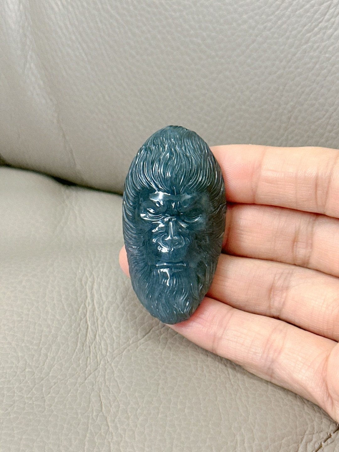 Monkey King Jade Pendant, Sun Wukong, 孫悟空, Jade Monkkey King Pendant ...